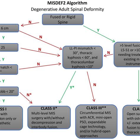 Misdef2 Algorithm For Decision Making In Mis Deformity Surgery