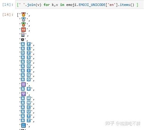 Python 表情包emoji使用 知乎
