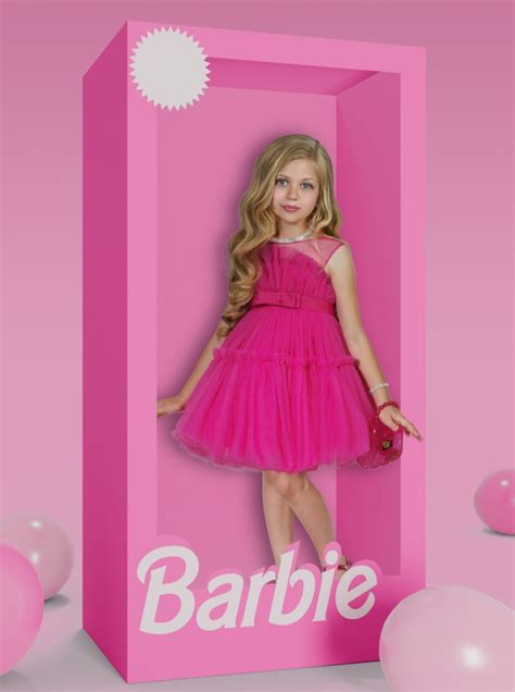 Barbie Pink Dress For Girls