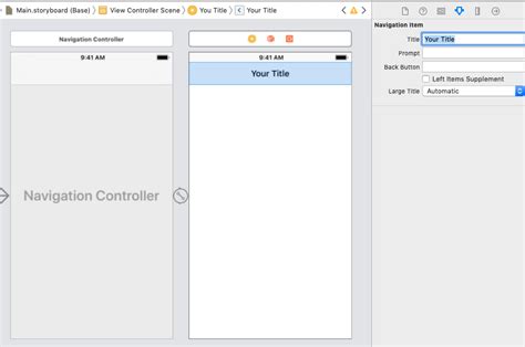 Swift Setting Title Of Uinavigationbar Not Working Stack Overflow