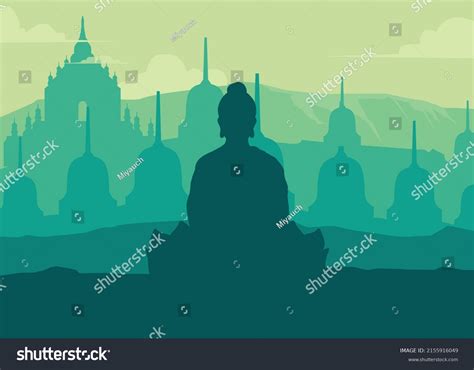 Bagan Buddhist Temple Silhouette