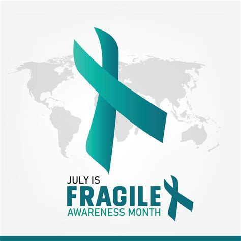 Fragile X Awareness Month Graphic Good For Fragile Brochure Design Flat