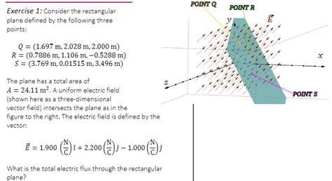 Solved Exercise Consider The Rectangular Plane Defined By Chegg