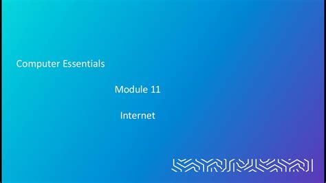 Cs001 Module 11 Youtube
