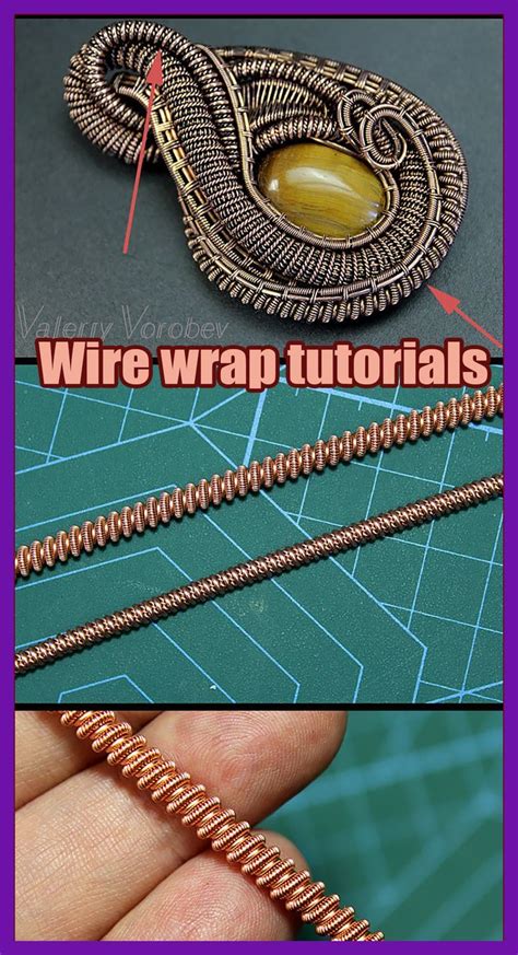 Making Wire Coils Wire Wrapping Twisted Coils Tutorials For Beginners Coiling Giz In 2023