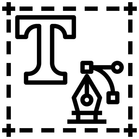 Typography Surang Lineal Icon