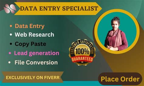 Do Accurate Data Entry Web Research Copy Paste Virtual Assistant Data