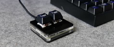 Amazon Com BRIMFORD 4 Key Cut Copy Paste Select All Keyboard Macro Keypad Ctrl A X C V HotSwap