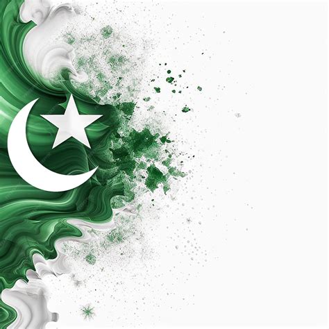 Premium Photo Flag Of Pakistan With Abstract Grunge Background Vector