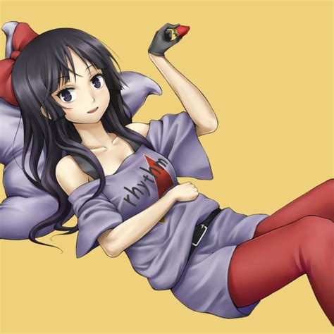 Safebooru 1girl Akiyama Mio Bad Id Bare Shoulders Belt Black Eyes