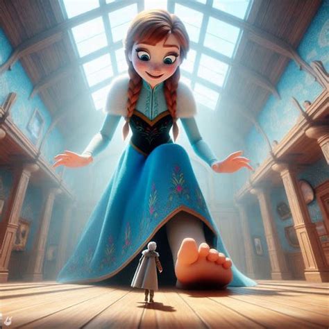 Giantess Anna Finds A Tiny Person By Perfectpull234 On Deviantart
