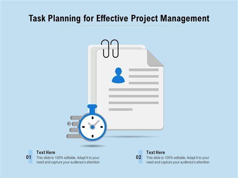 Task Planning For Effective Project Management Ppt PowerPoint Presentation File Clipart PDF