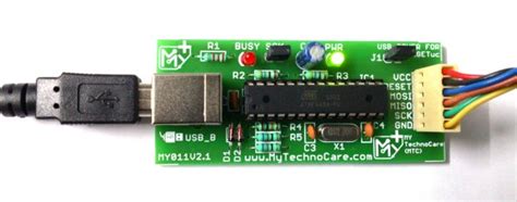 Avr 8051 Usb Isp Programmer For Atmel Microcontroller My Technocare