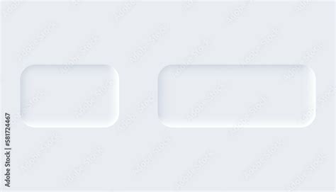 Neumorphic Buttons Simple Trendy Design Elements Ui Components