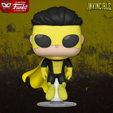 Funko Pop Invincible Sinister Mark Concept By Scarletjokertwt R Invincible
