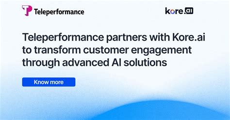 Teleperformance Partners With Koreai To Transform Customer Engagement