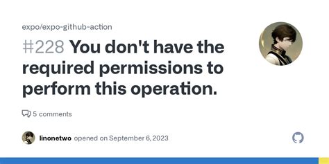 You Dont Have The Required Permissions To Perform This Operation