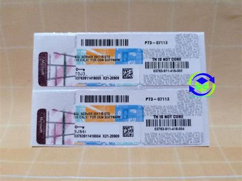 Jual Sql Server 2017 Standard 10 Upto 30 Cal Included Core Original