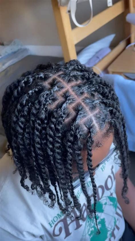 55 Attractive Two Strand Twists Hairstyles For Black Men To Wear In