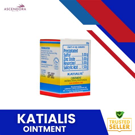 Katialis Ointment 30g Shopee Philippines