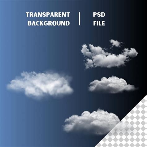 Premium Psd Cloud Png