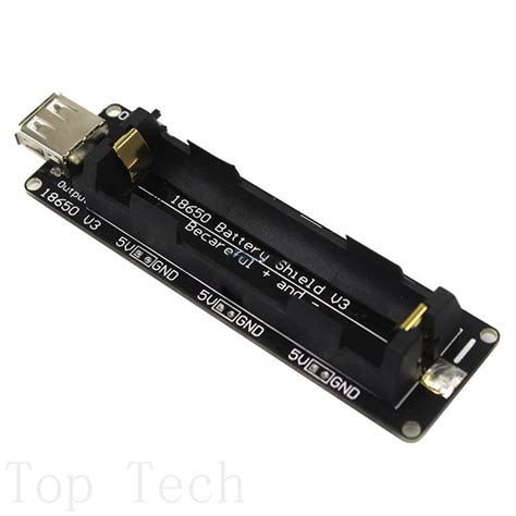 Durable 3v5v Esp32 18650 Battery Shield V3 Esp 32 Replacement For