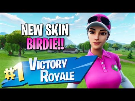 New Birdie Skin 10 Elims Fortnite Battle Royale Gameplay Youtube