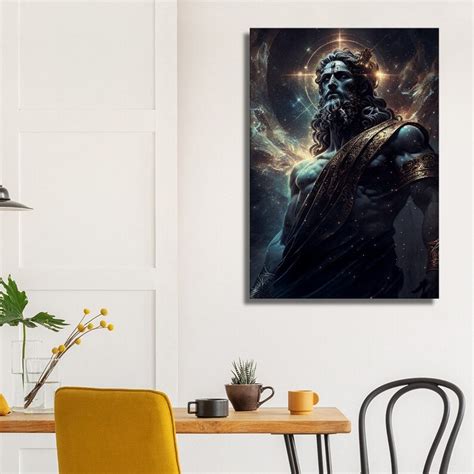 Galactic Power The Divine Glory Of The Ancient Greek Gods Etsy