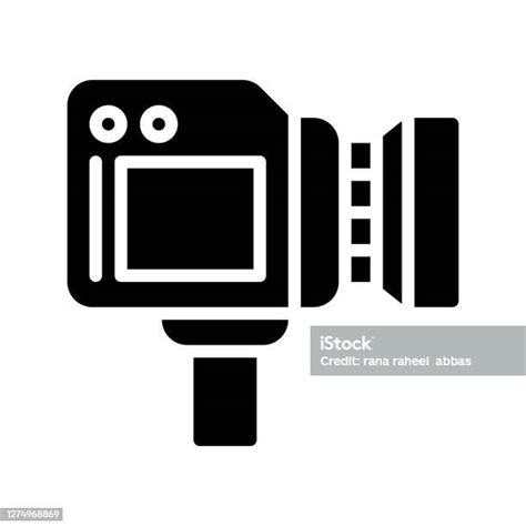 비디오 스크린 벡터가 견고한 디자인으로 라이브 및 스트리밍 관련 비디오 카메라 0명에 대한 스톡 벡터 아트 및 기타 이미지 0명 Mp3 플레이어 매스컴 Istock