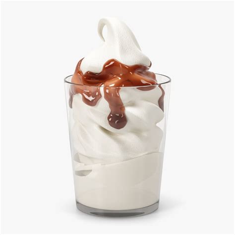 3d Hot Caramel Sundae Model Turbosquid 2367787