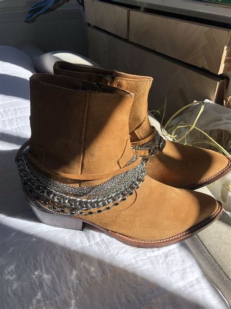 Amiri Amiri Western Chain Boot Grailed