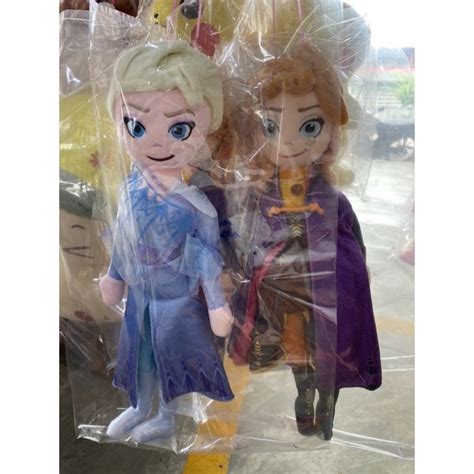 Patung Frozen Anna And Elsa 35cm Shopee Philippines