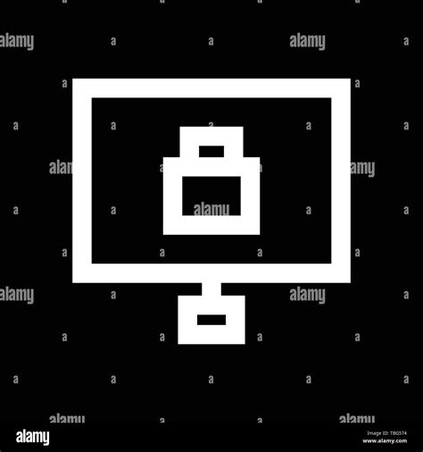 Computer Security Icon Protection Computer Sign Stock Vector Image And Art Alamy