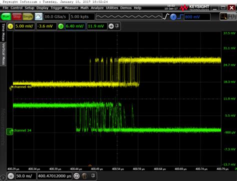 DAC34SH84EVM FIFO Enabling Creates Spike Transitions Channel Swapping Data Converters Forum