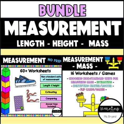 Bundle Measurement Length Mass Estimating Non Standard Units Games