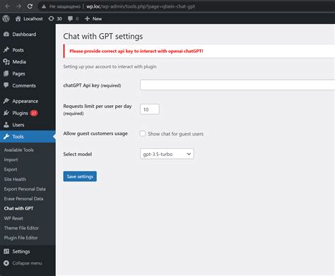 Chat With Gpt Wordpress Plugin