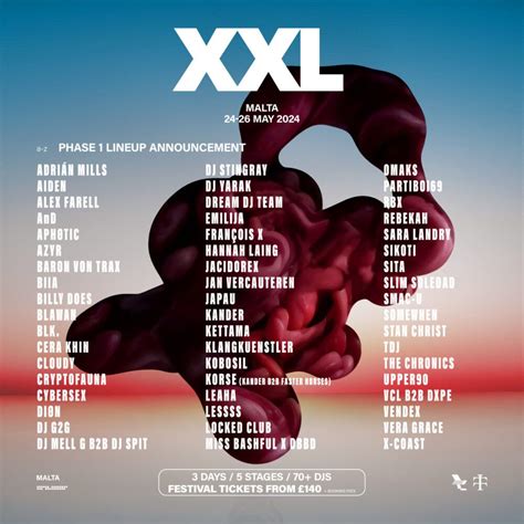 IhouseU Com XXL MALTA From WHP And Teletech May 2024 Phase 1 Line Up Drops