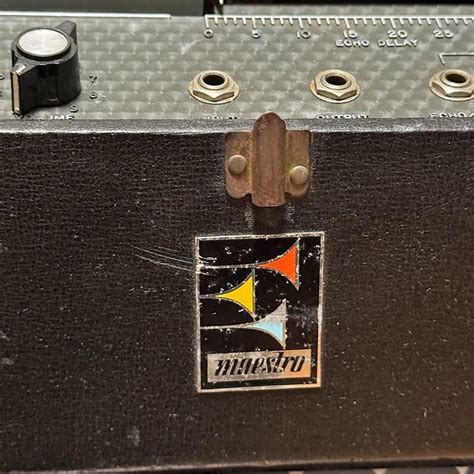 ヴィンテージ Maestro 1973 Echoplex Ep 3 Black Top Vintage Style By Mg