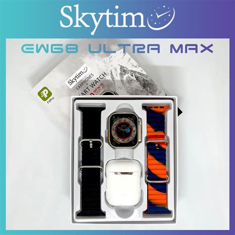 Jual Promo Beli Gratis Skytime Watch Jam Tangan Ew Ultra Max Smartwatch Inch Ios