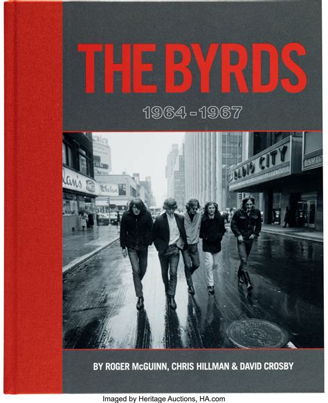 The Byrds 1964 1967 Super Deluxe Edition Book Signed By Roger Lot