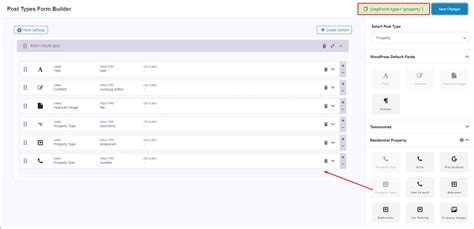 Post Types Form Builder