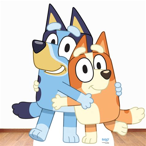 Bluey Cardboard Cutouts Star Cutouts Uk