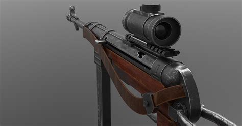mp 40 ww2 gun 3d weapons unity asset store