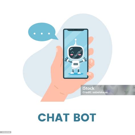Ilustración De Los Clientes De Chat Bot Admiten Banner O Emblema Ilustración Vectorial Plana