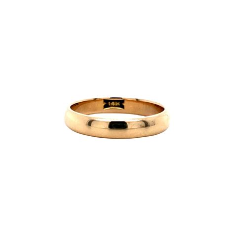14k Gold 375mm Band Engels Jewelry Co