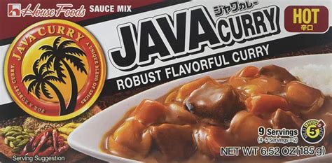 House Java Curry Hot 185g 9 Servings Sauce Mix Made In Japan Robust House Java Curry Hot 185g 9 Servings Sauce Mix Made In Japan Robust