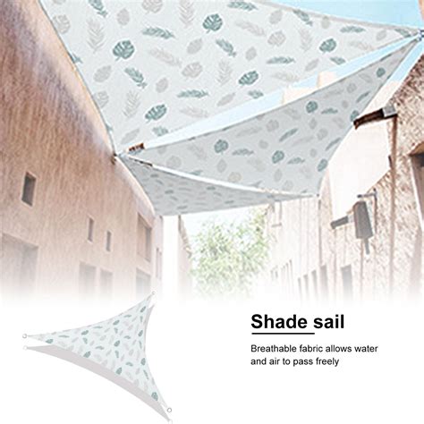 2 3 4m Triangle Sun Shade Sail Canopy Uv Block Sun Grandado