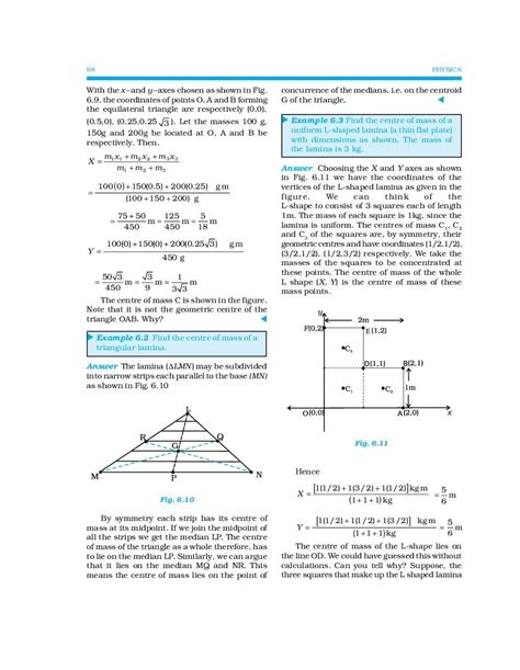 NCERT Book Class 11 Physics Chapter 6 System Of Particles And Rotational Motion PDF AglaSem