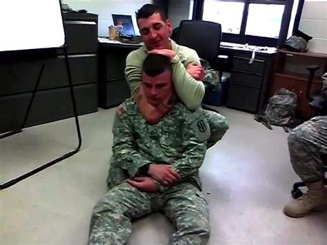 Army Sleeperhold ThisVid Com