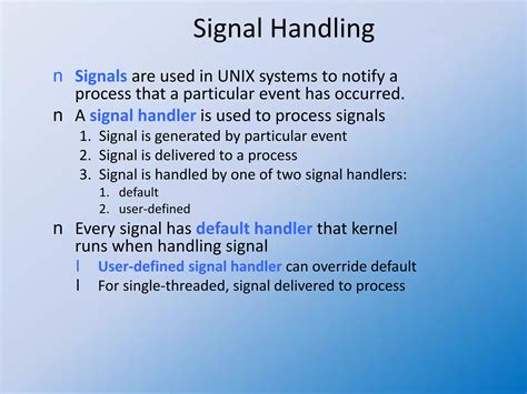 Operating System 22 Threading Issues Pptx Operating Systems